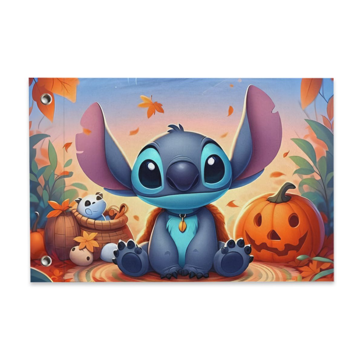 stitch Halloween Thanksgiving Double-sided Flag Multiple Sizes Double ...