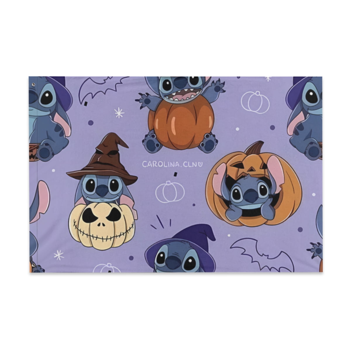 stitch Halloween Thanksgiving Double-sided Flag Multiple Sizes Double ...