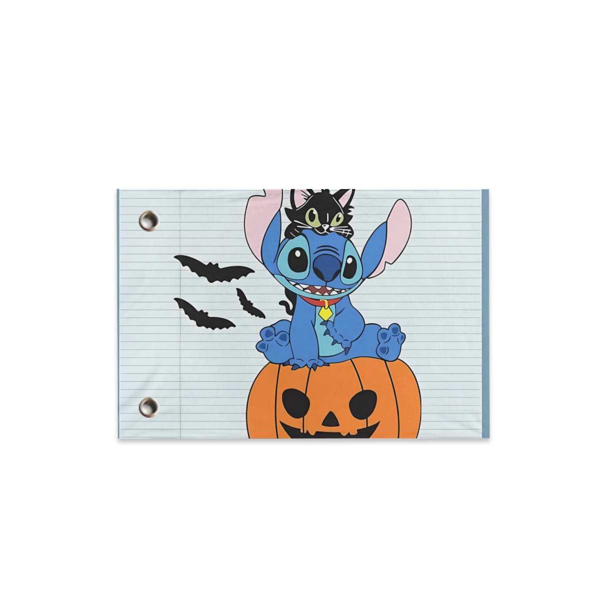 stitch Halloween Thanksgiving Double-sided Flag Multiple Sizes Double ...