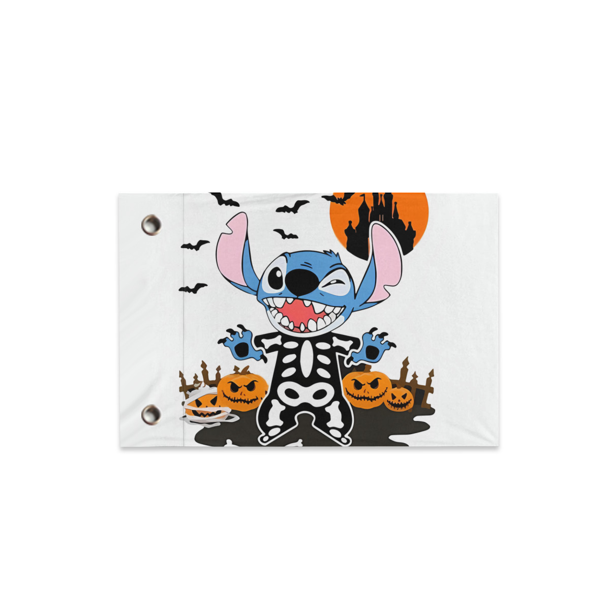 stitch Halloween Thanksgiving Double-sided Flag Multiple Sizes Double ...