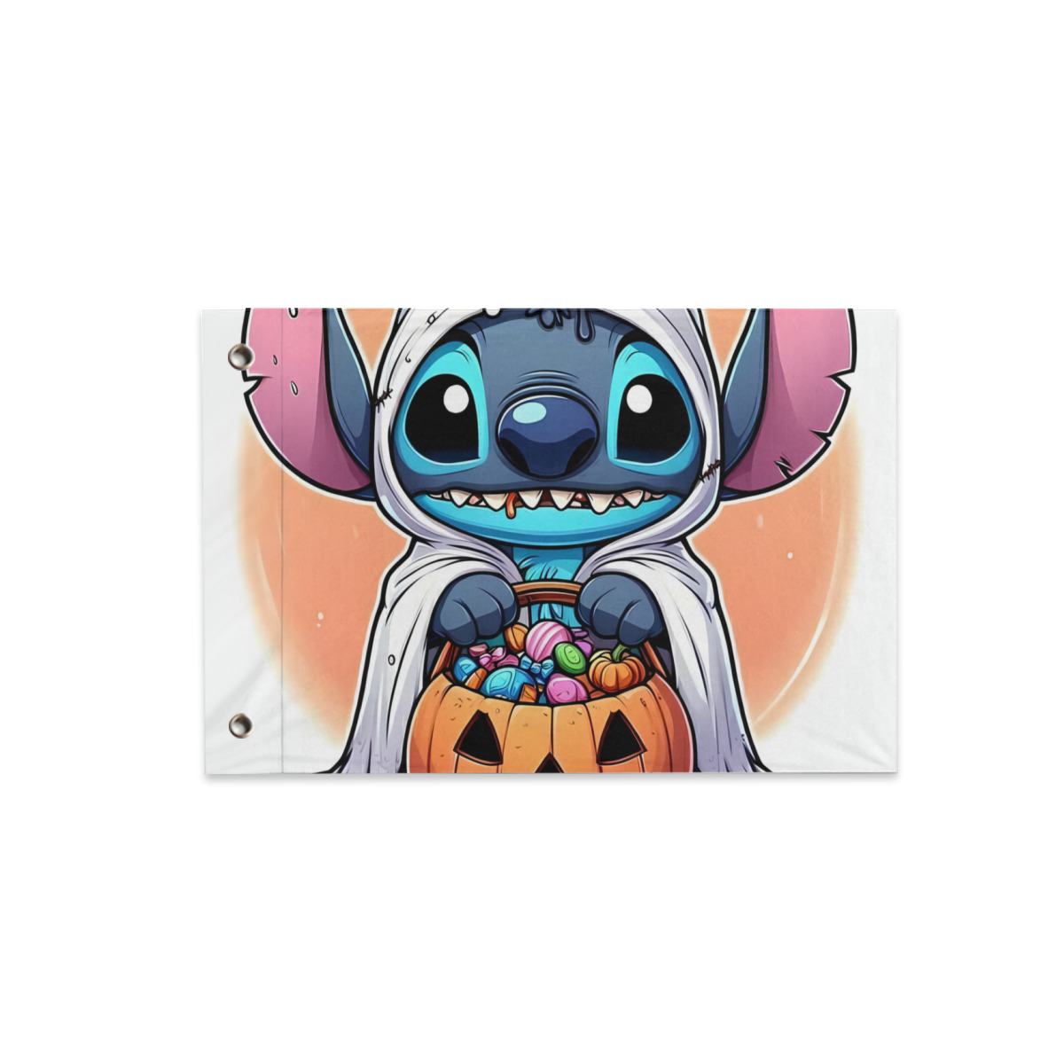 stitch Halloween Thanksgiving Double-sided Flag Multiple Sizes Double ...