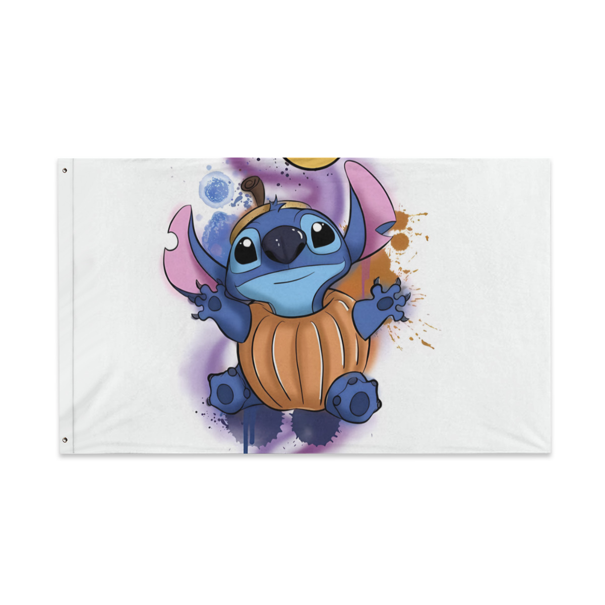 stitch Halloween Thanksgiving Double-sided Flag Multiple Sizes Double ...