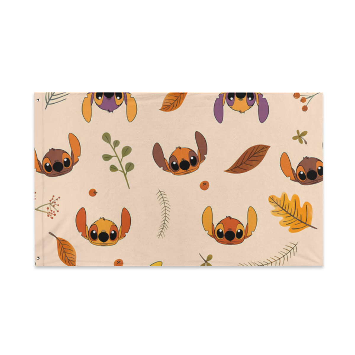 stitch Halloween Thanksgiving Double-sided Flag Multiple Sizes Double ...