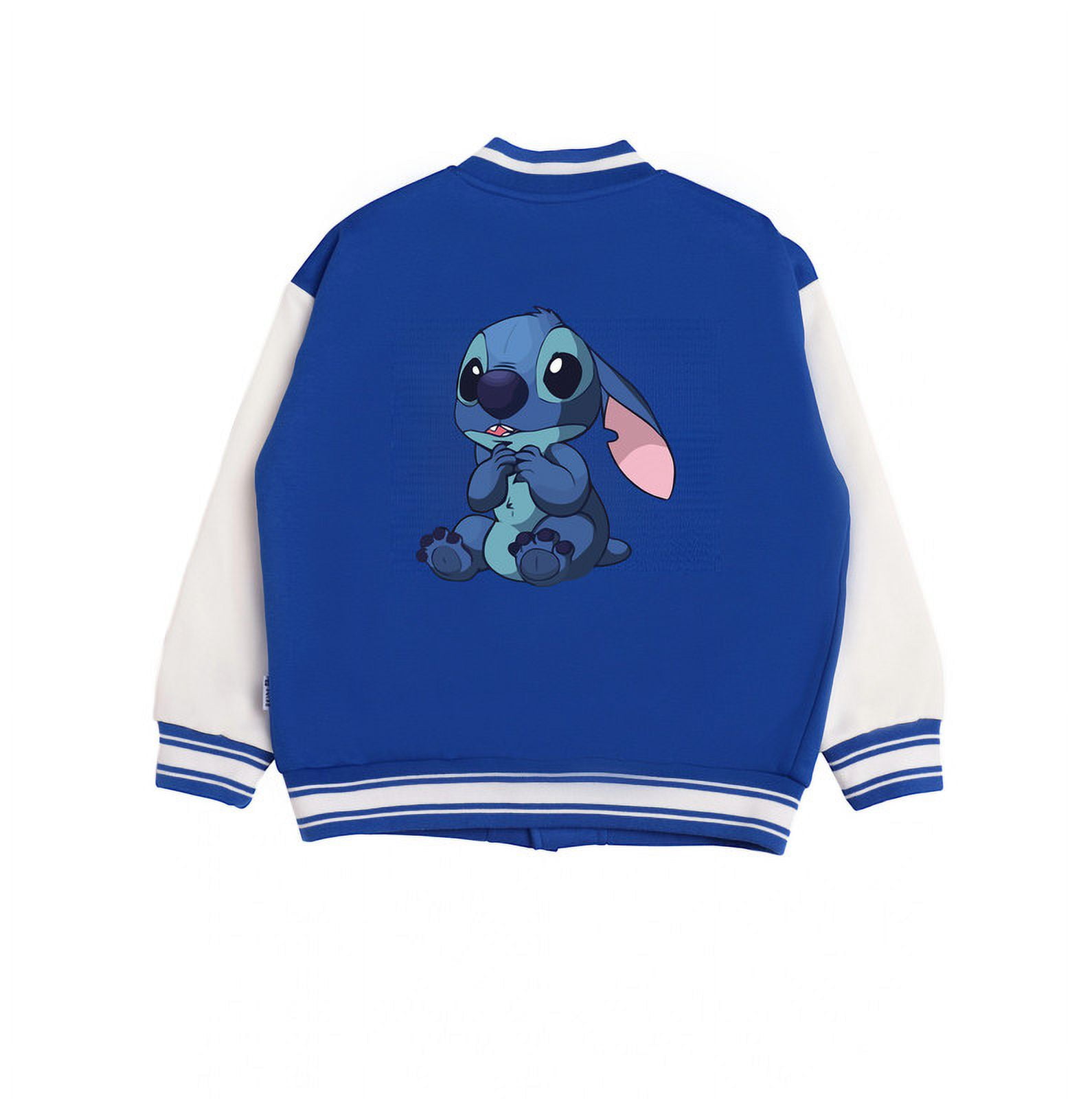 stitch Kids Baseball Jackets Boys and Girls Varsity Coat Buttons ...