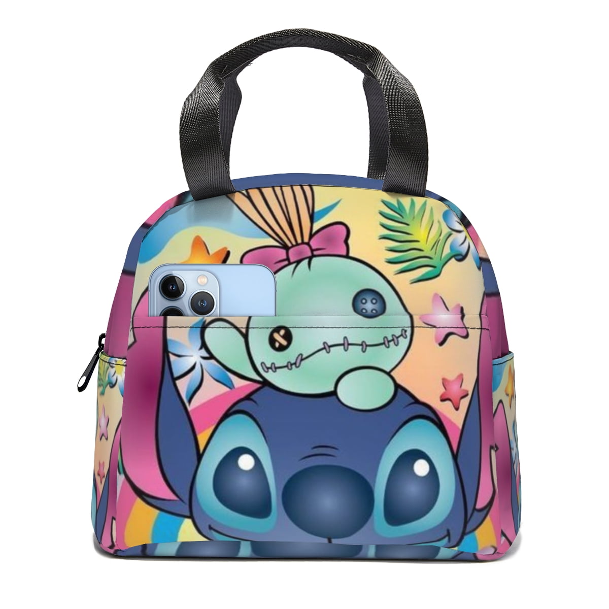 stitch Reusable and cute lunch bag, suitable for both men and women ...