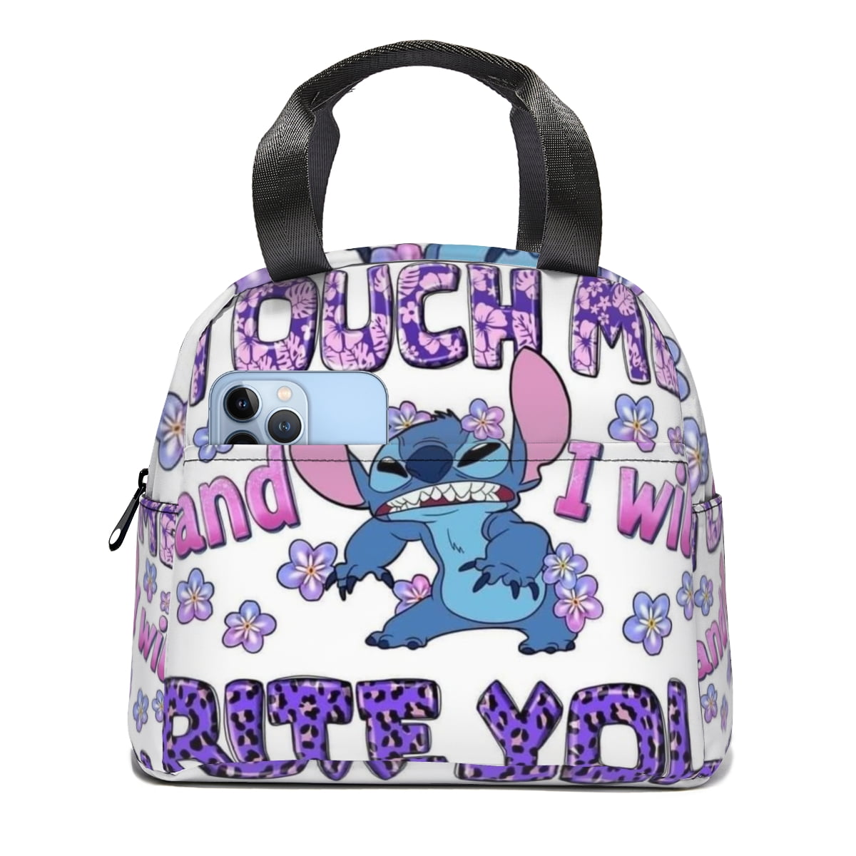 stitch Reusable and cute lunch bag, suitable for both men and women ...