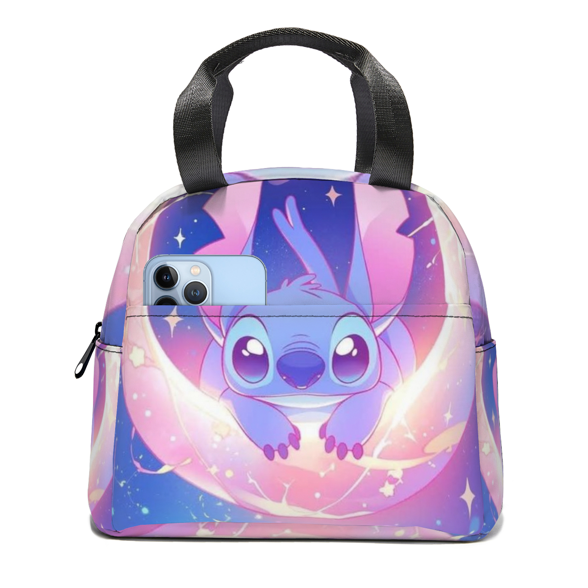 stitch Reusable and cute lunch bag, suitable for both men and women ...