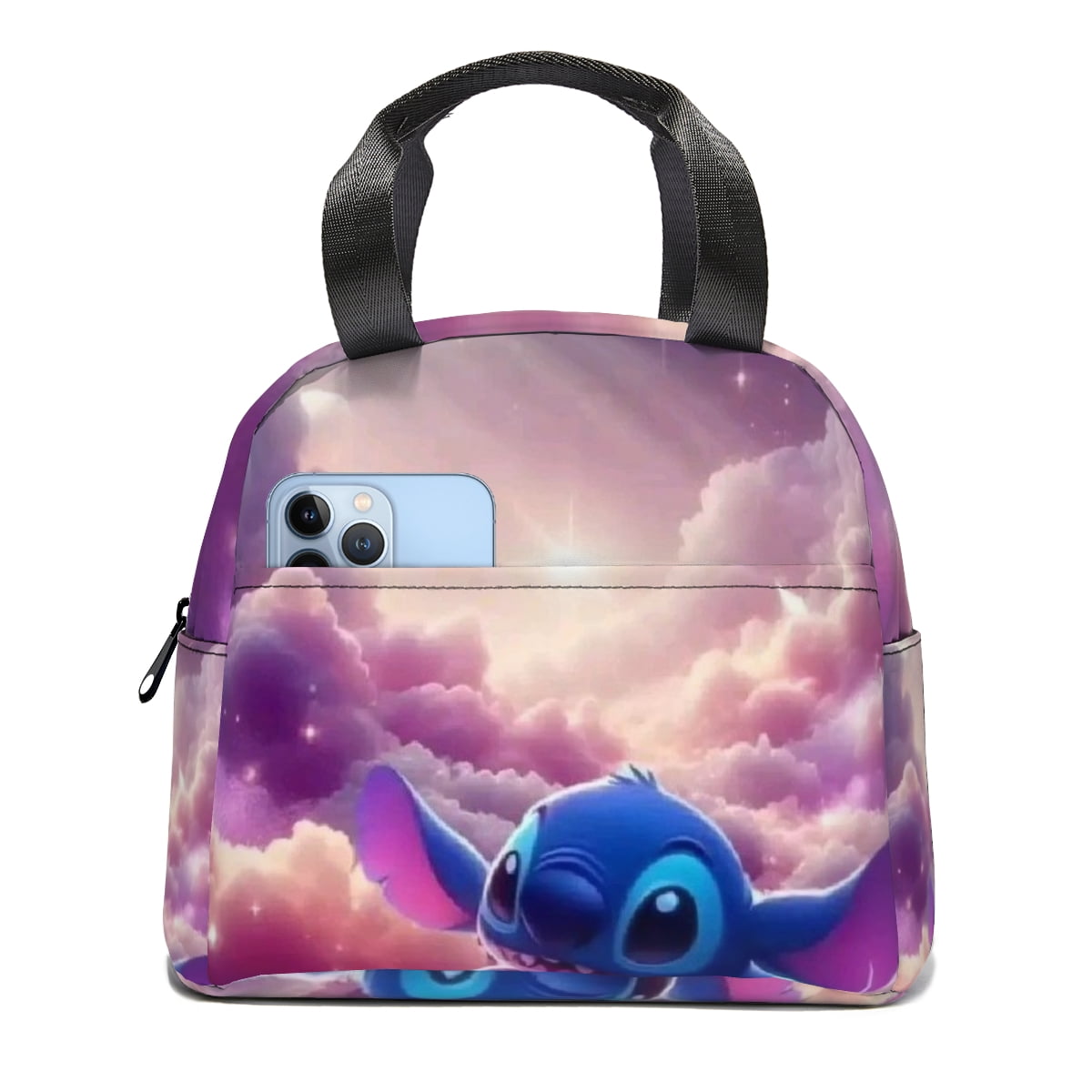stitch Reusable and cute lunch bag, suitable for both men and women ...