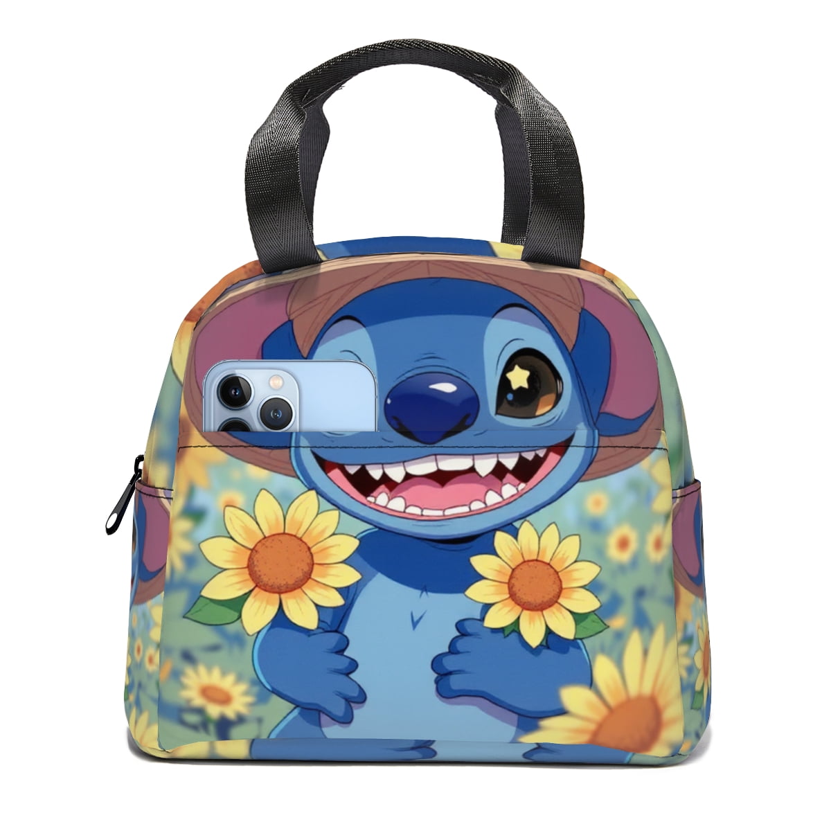 stitch Reusable and cute lunch bag, suitable for both men and women ...