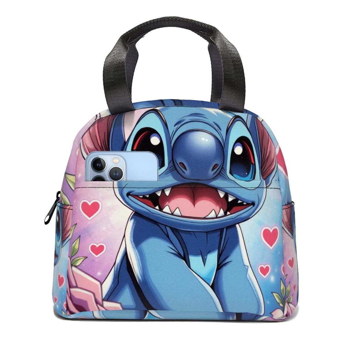 stitch Reusable and cute lunch bag, suitable for both men and women ...