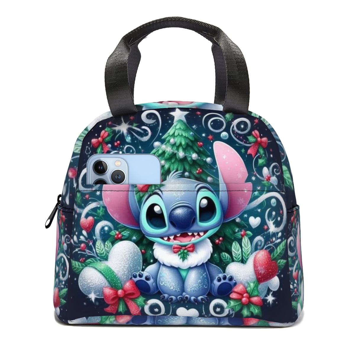 stitch Reusable and cute lunch bag, suitable for both men and women ...