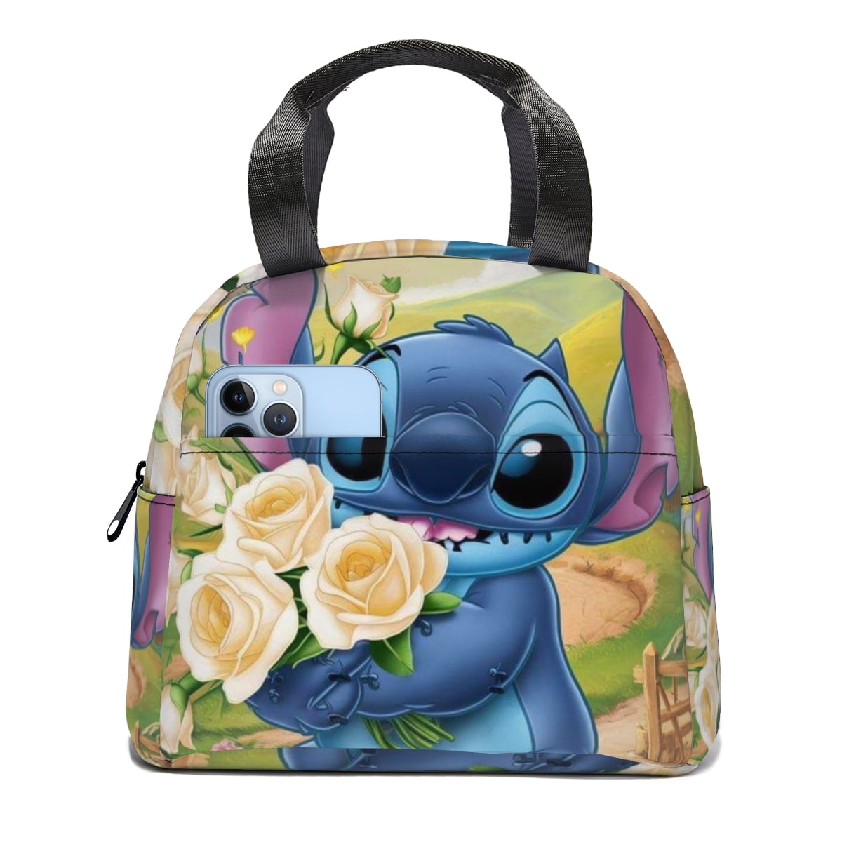 stitch Reusable and cute lunch bag, suitable for both men and women ...