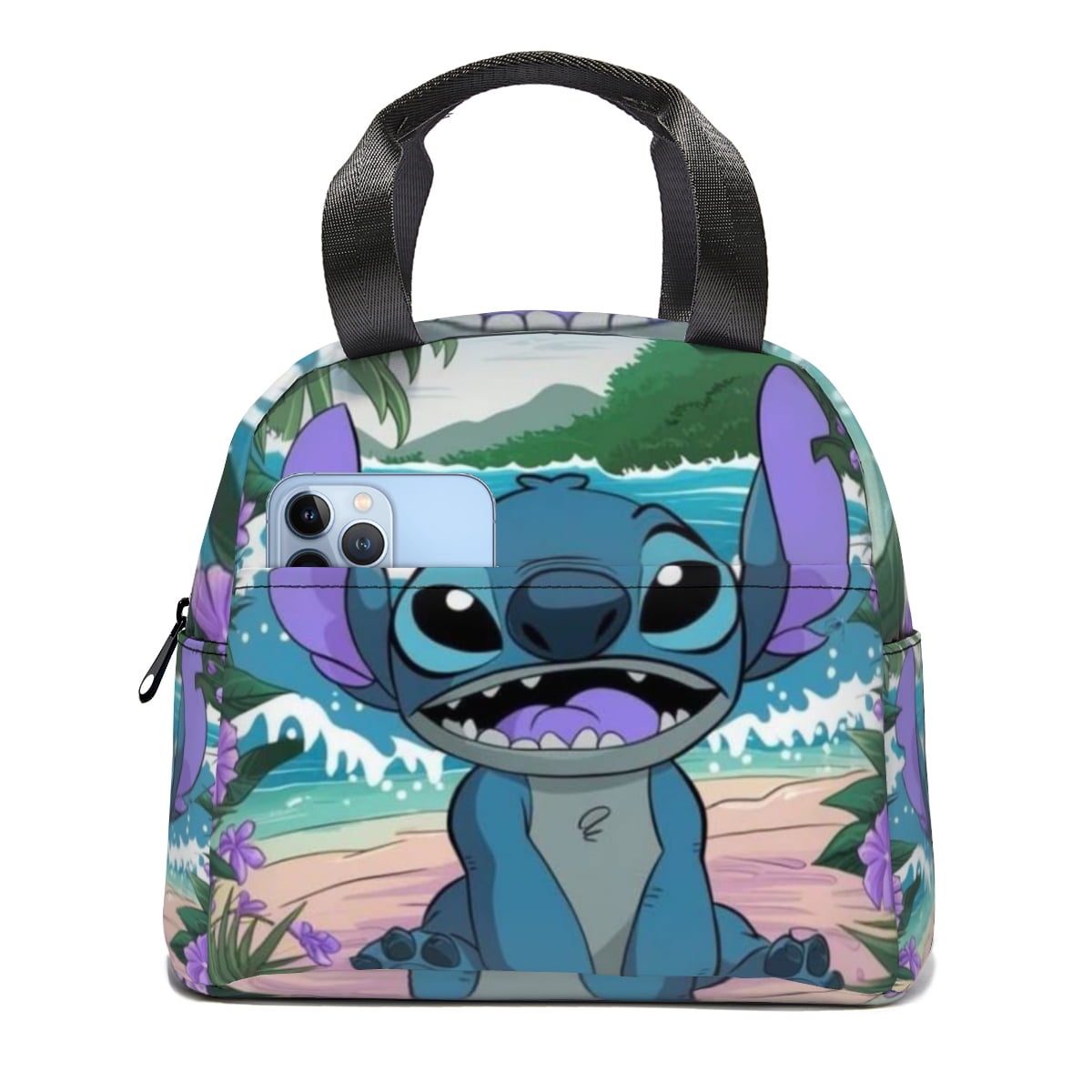 stitch Reusable and cute lunch bag, suitable for both men and women ...