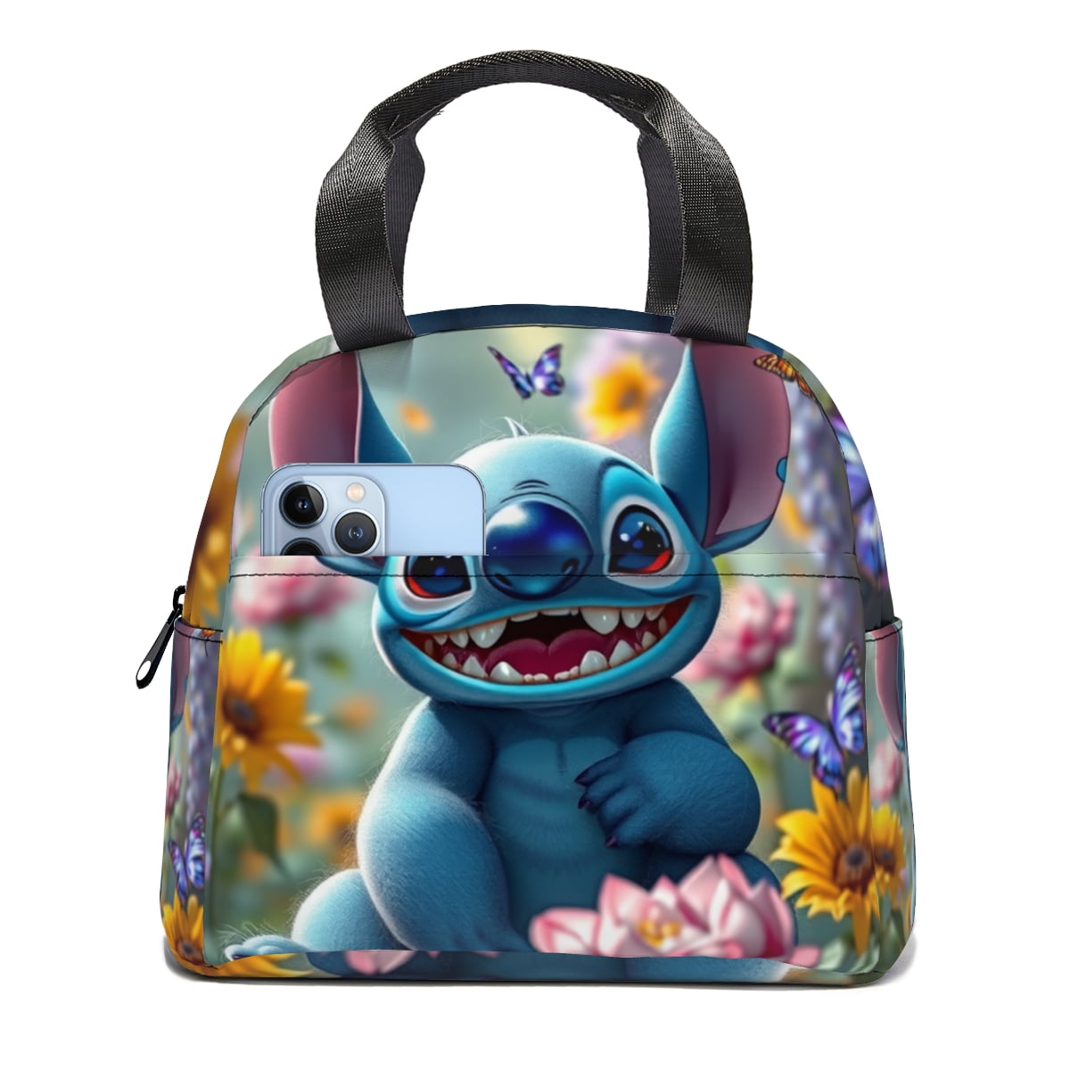 stitch Reusable and cute lunch bag, suitable for both men and women ...