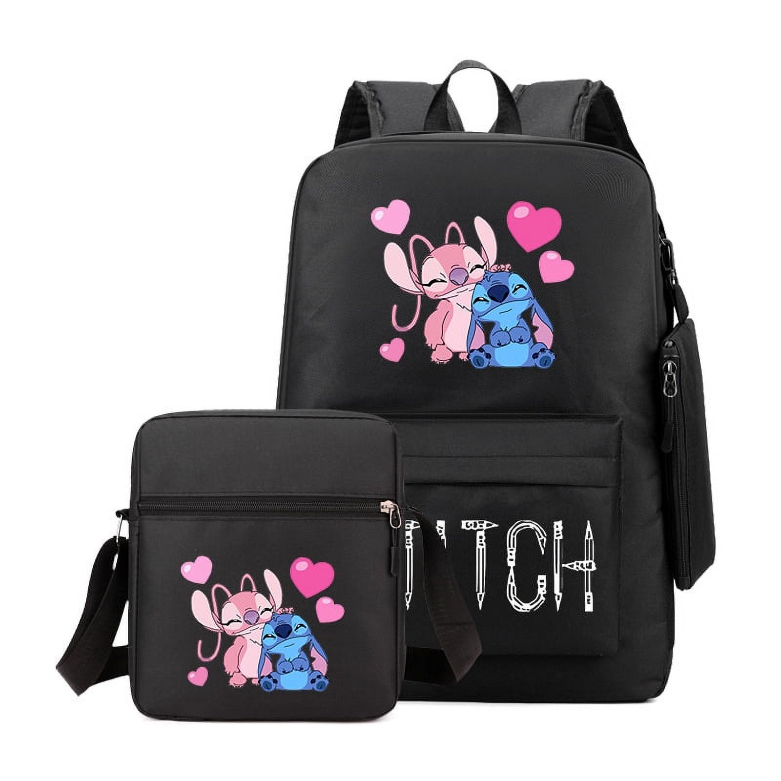 stitch Stitch 3-piece Satchel for Boys and Girls Students Casual ...