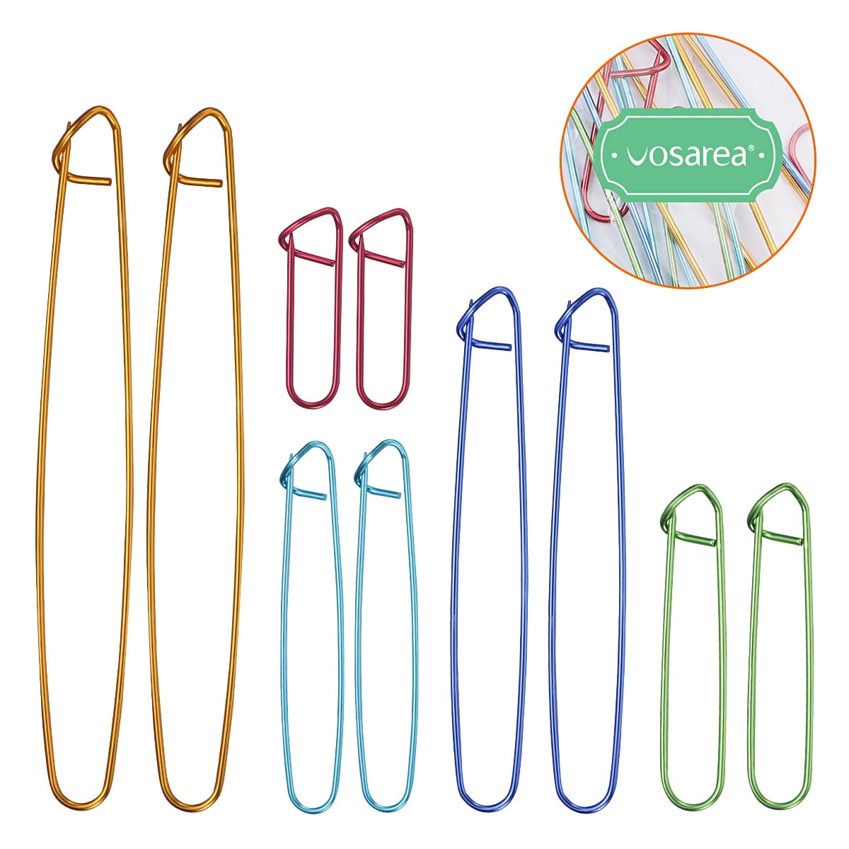 stitch holders 10pcs Knitting Stitch Holders Yarn Stitch Holder Safety ...