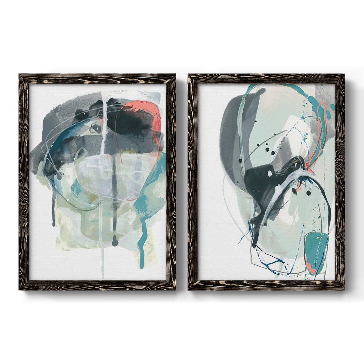 Stone Aperture III - Premium Framed Canvas 2 Piece Set - Ready to Hang ...