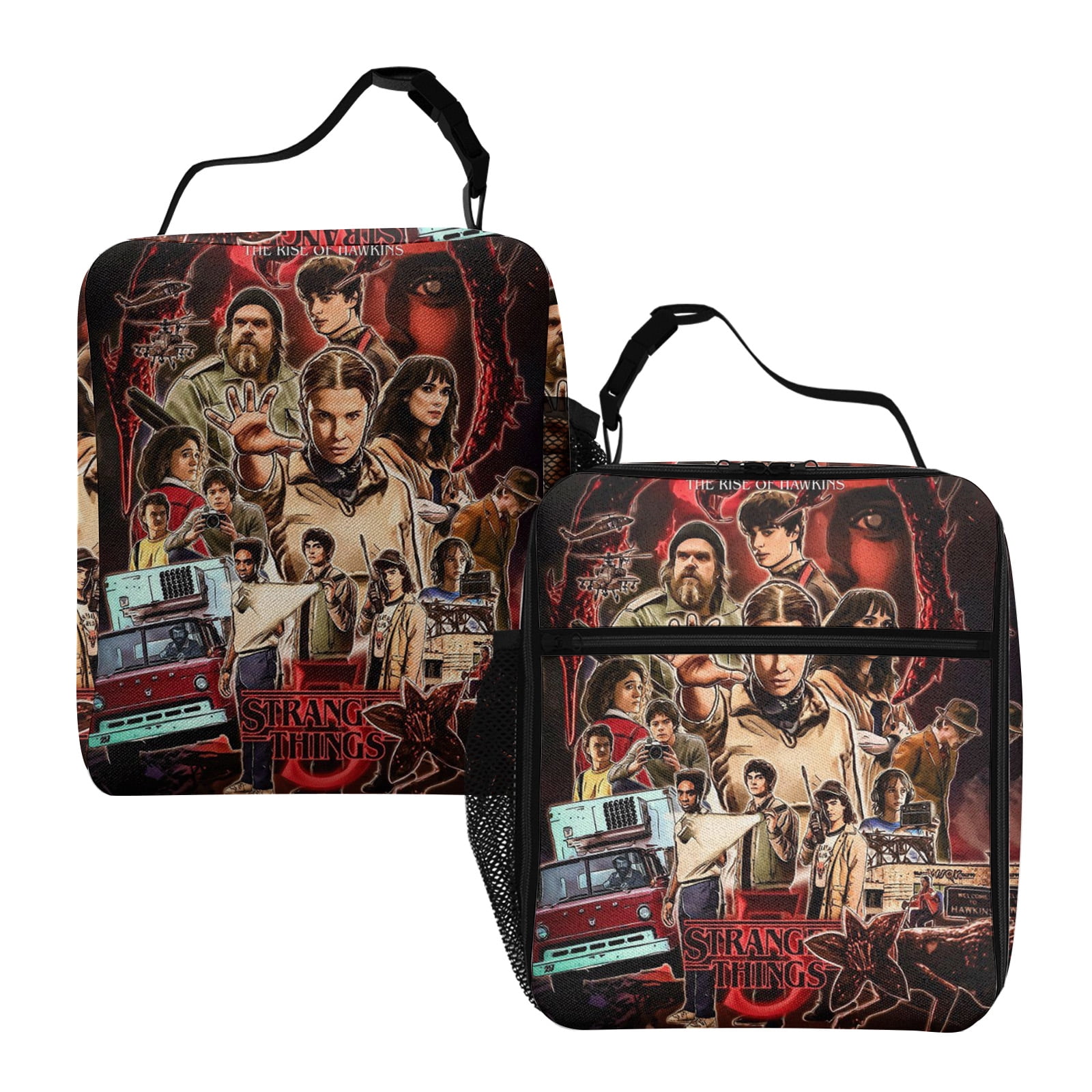 stranger t-things Insulated Lunch Bags For Picnic Food Box Portable ...