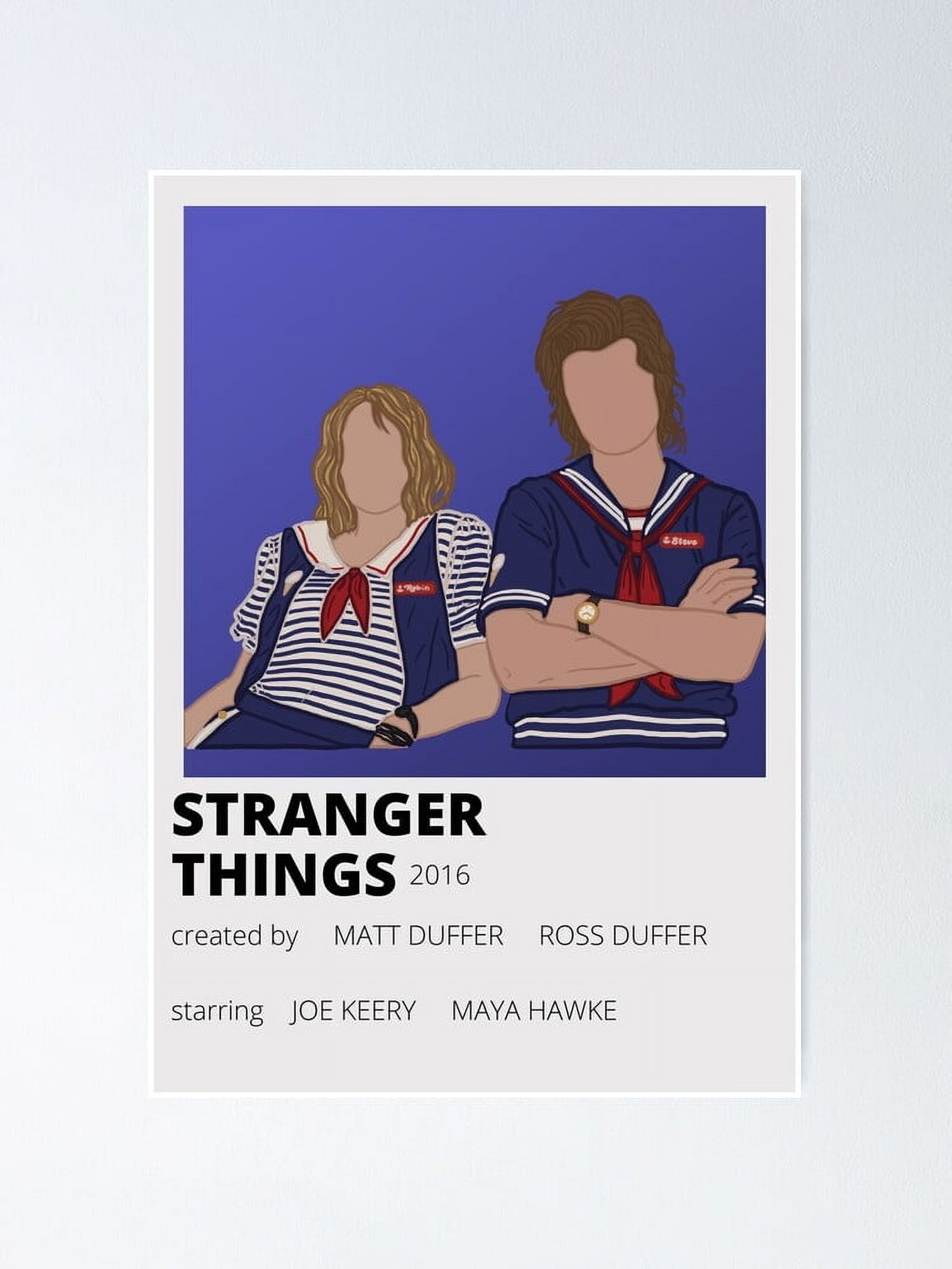 stranger things minimalist poster Modern Art Decor Unframe - Walmart.com