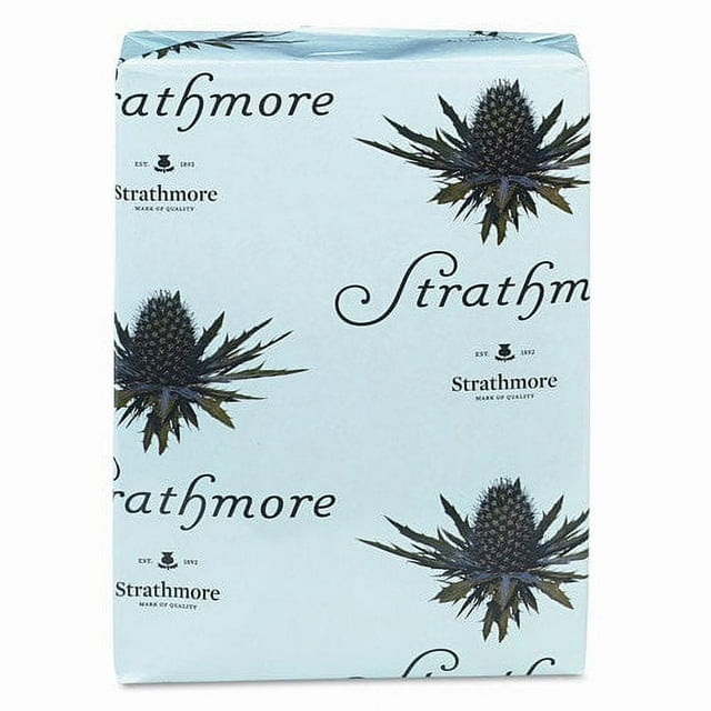 strathmore writing 25% cotton stationery paper laid finish watermarked ...