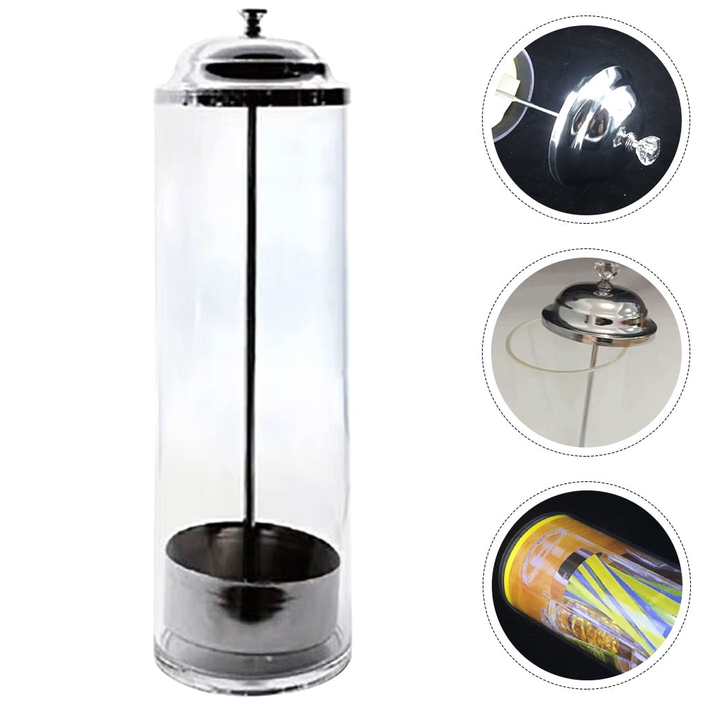 straw dispenser for counter Home Straw Dispenser Stand Plastic Makeup ...