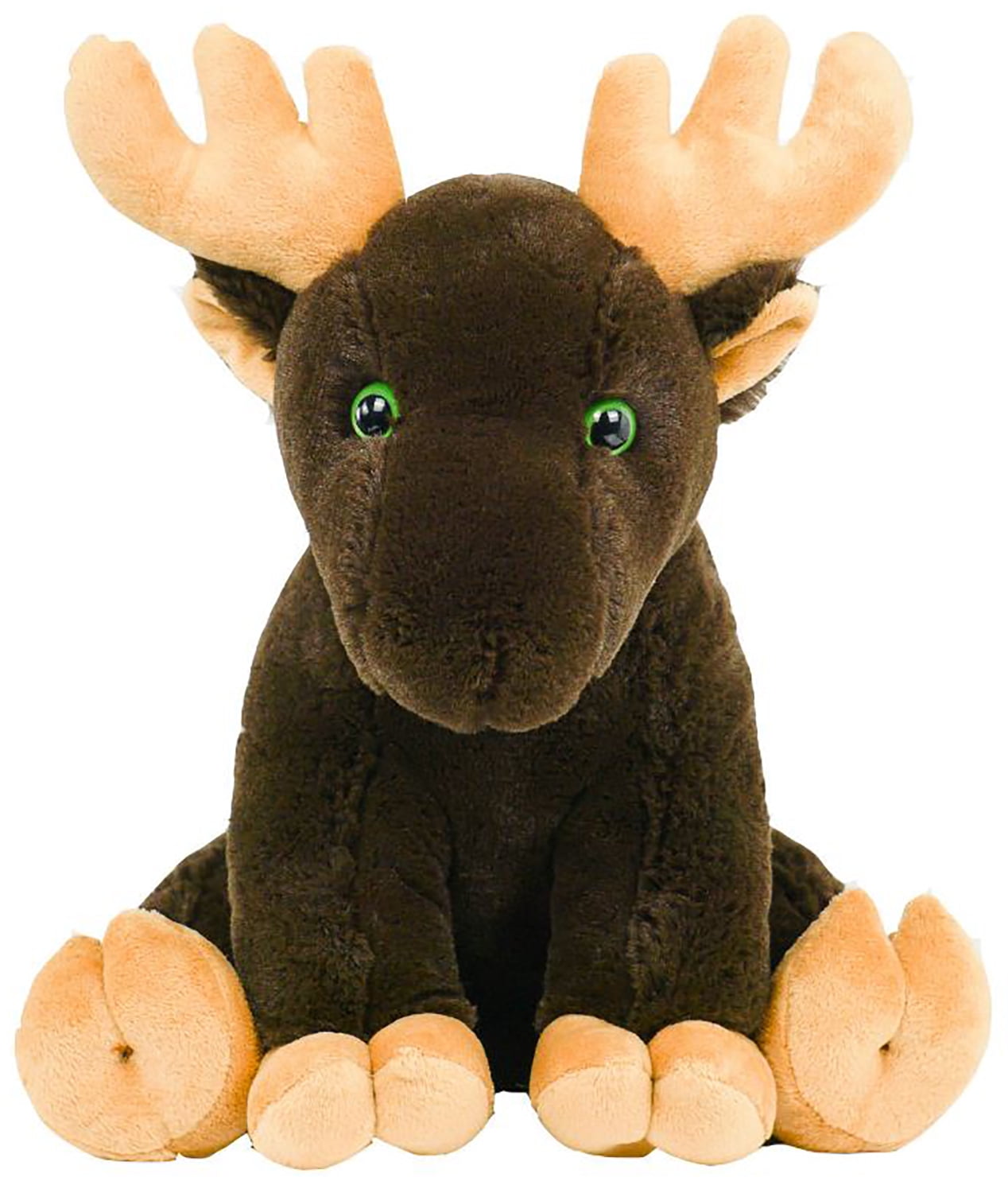 stuffems toy shop record your own plush 16 inch brown moose - ready to ...