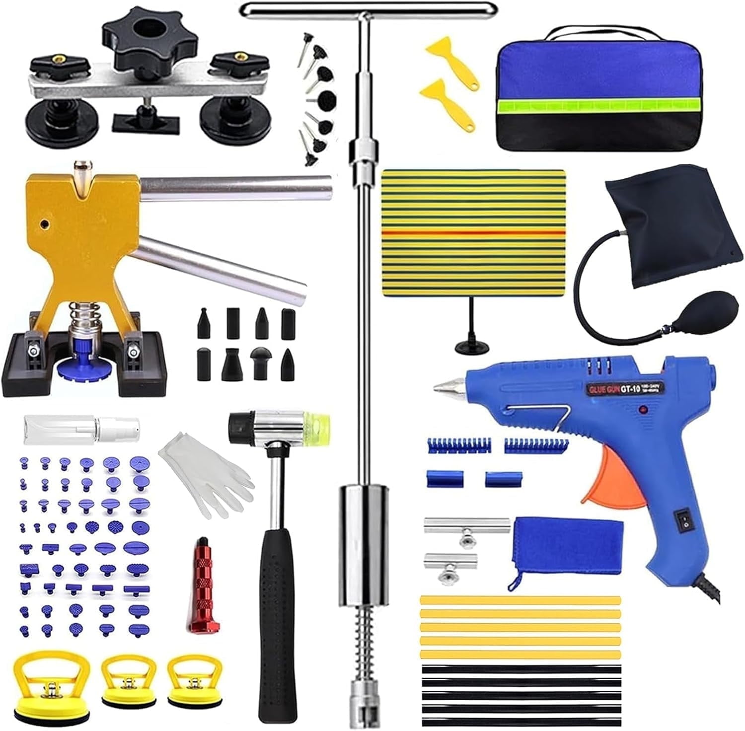 stusgo 99PCS Auto Dent Repair Kit, Paintless Dent Removal Tools, Small ...