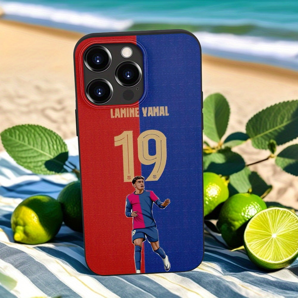 A stylish No. 19 Football player -UV printing for iPhone 16/ 15/ 14/ 13 ...