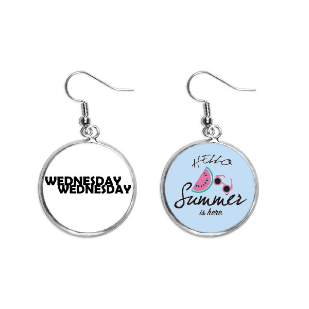 stylish characters wednesday earring drop summer watermelon earring ...