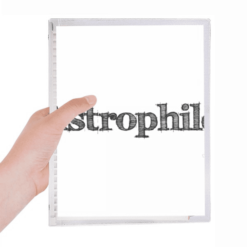 stylish word notebook loose diary refillable journal statiry - Walmart.com