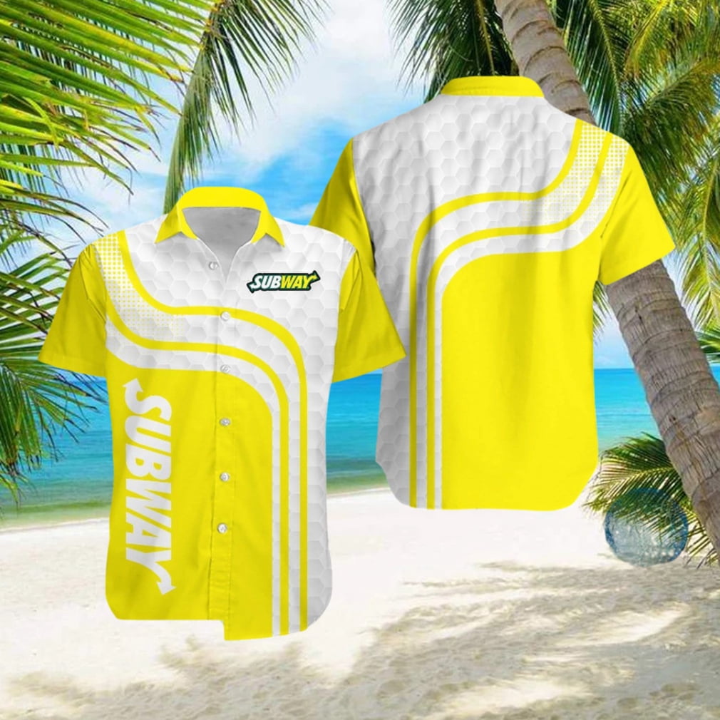 subway Coconut Brand AOP Hawaiian Shirt For Summer Tropical Summer ...