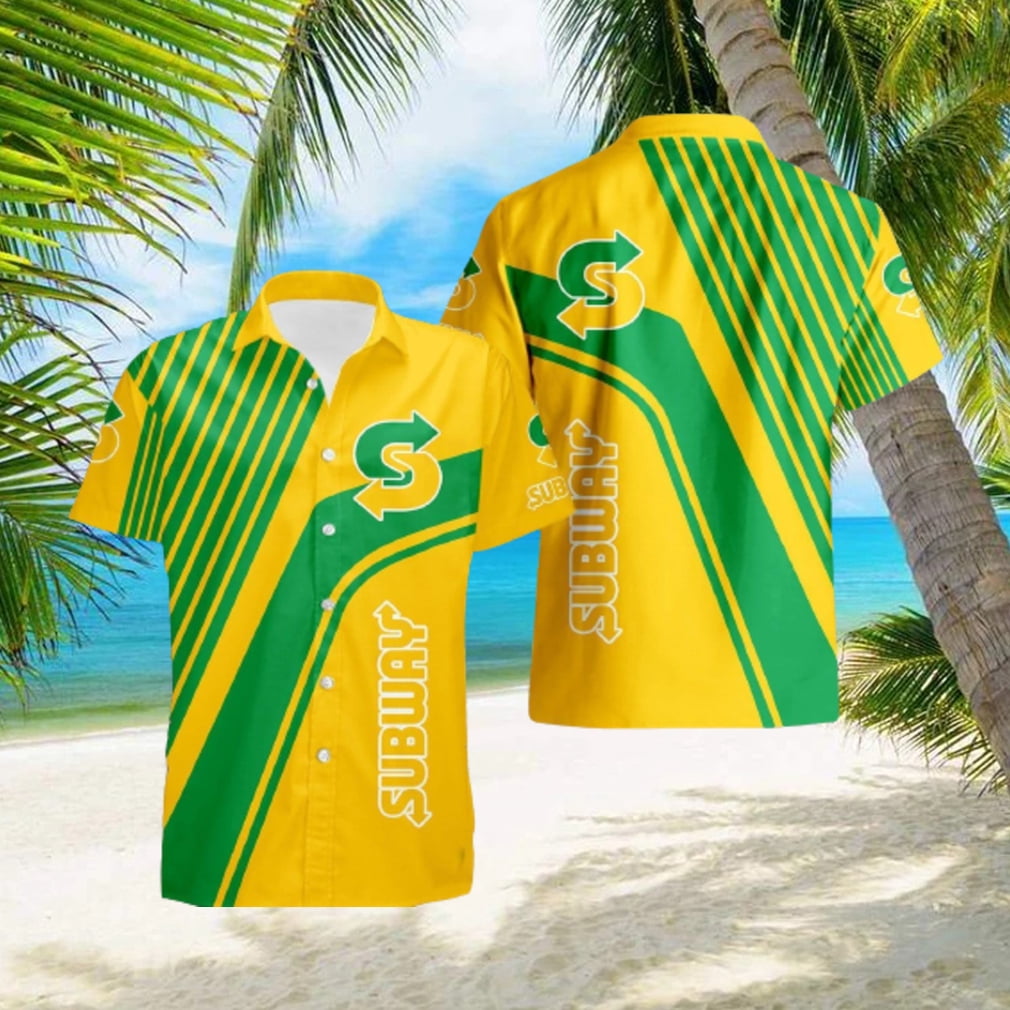 subway Hawaiian Shirt New Trend Summer Vacation Gift - Walmart.com