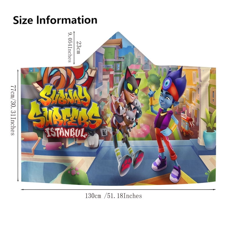 subway surfers Gifts Beach Towel for Women Girl Or Boys Birthday ...