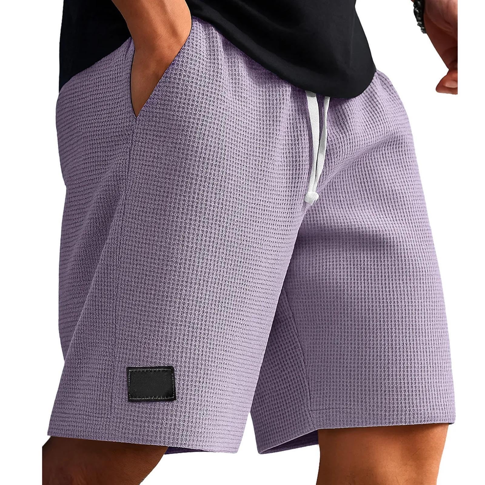 successthop Waffle Shorts for Men Gym Plus Size Oversized Waffle ...