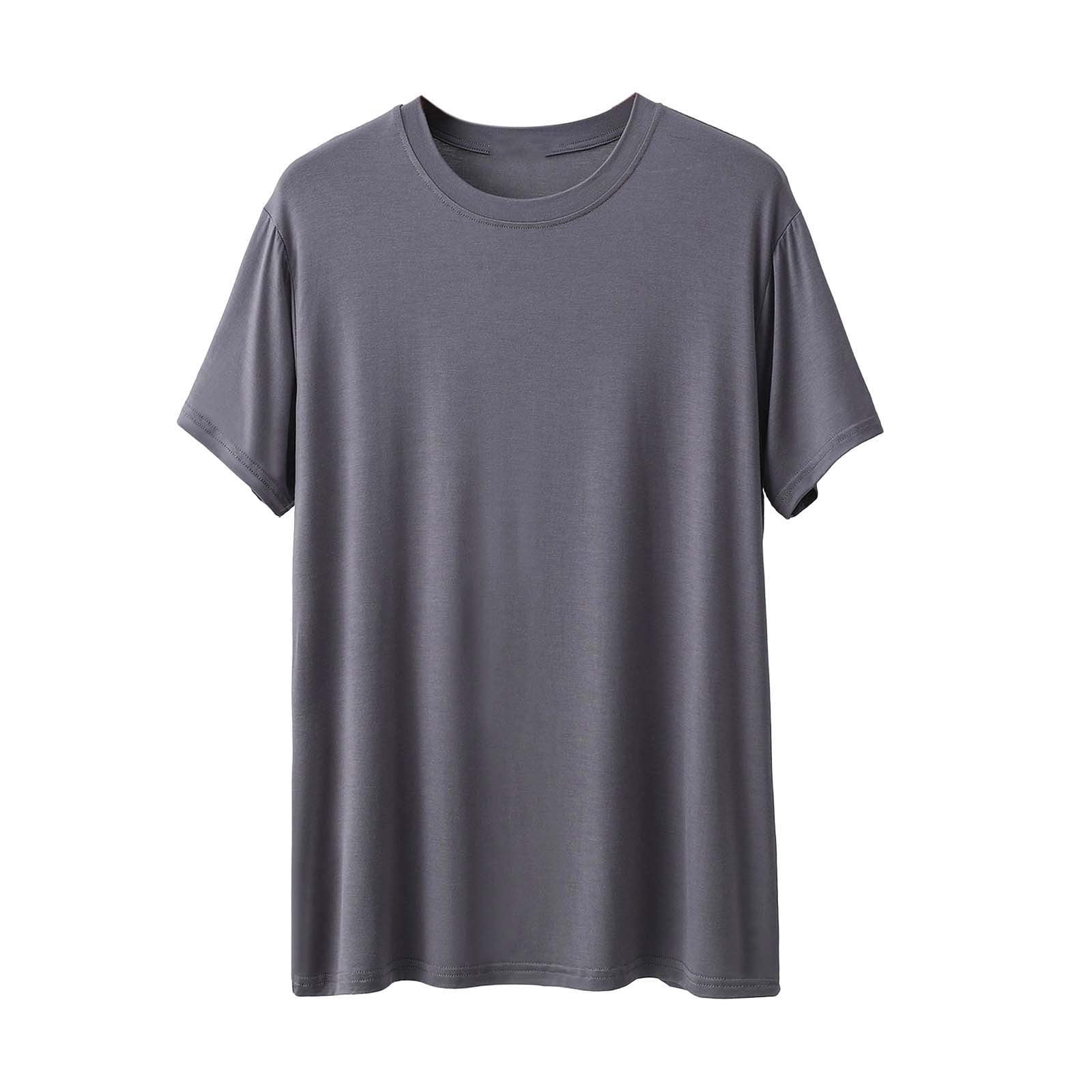 successthop Workout Shirts for Men Short Sleeve Summer T Shirt Crewneck ...