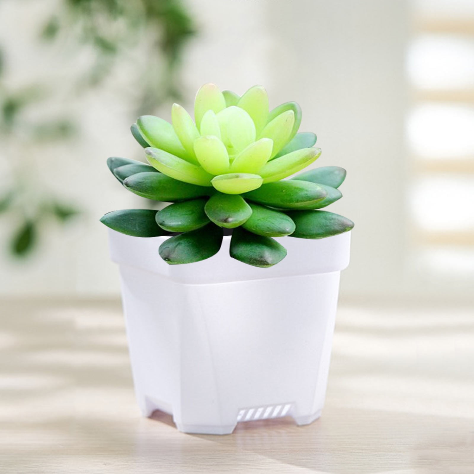 succulent thickened pot sowing seedling basin resin square pots planter ...