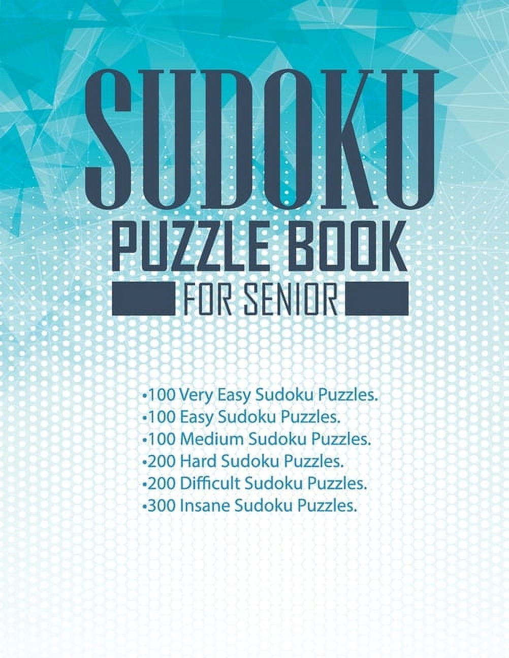 sudoku puzzle book for Senior: 1000 Sudoku Puzzles large print with ...
