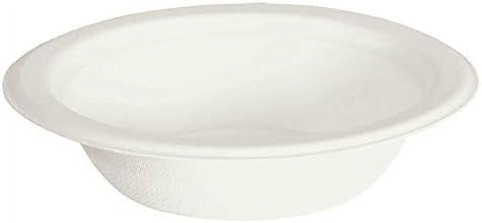 sugar cane plastic bowls-pack of 50, 16 oz, white - Walmart.com