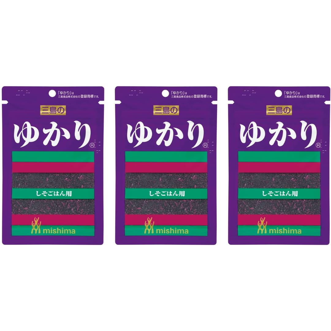 sugimura-ya Furikake Shiso Rice AKF18 Seasoning YUKARI 0.77oz(22g) Set ...