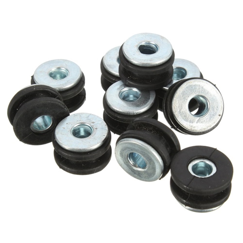 Suitable for 10pcs Motorcycle Rubber Grommets Bolt Assortment Kits ...
