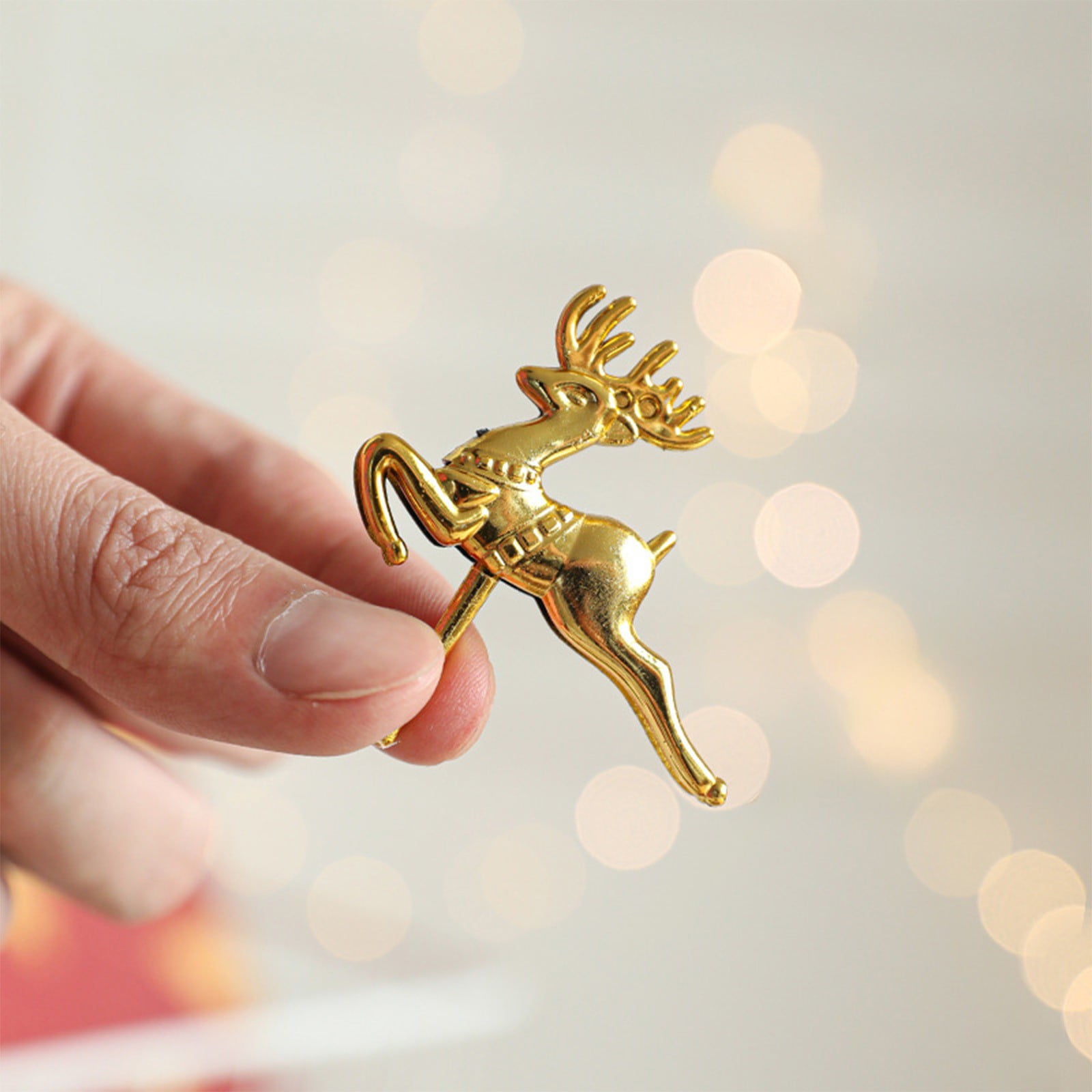 sulihua Christmas Birthday Cake Decoration Insert Santa Claus Elk ...