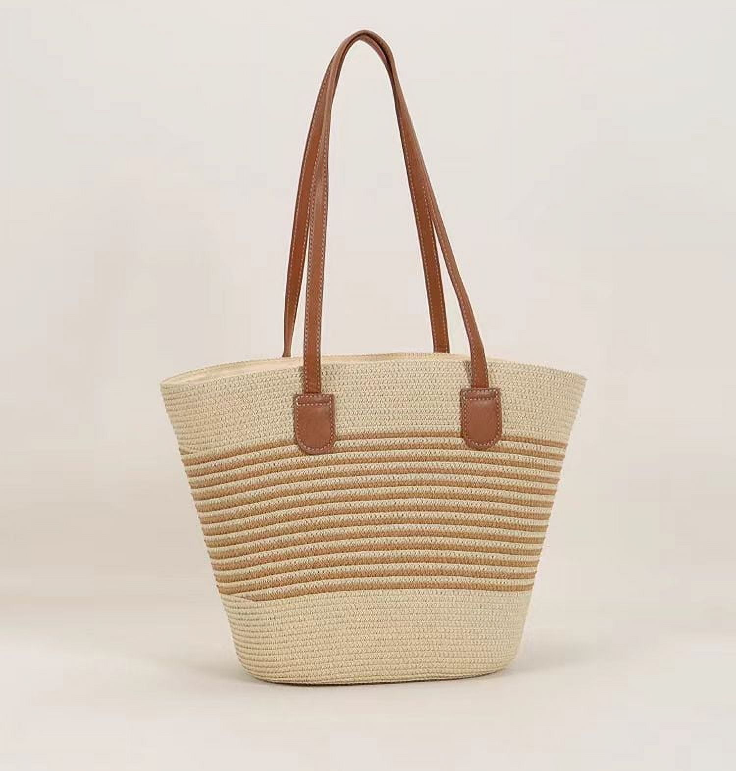 summer beache ssentials fashion bag, Straw woven handbag,The White ...