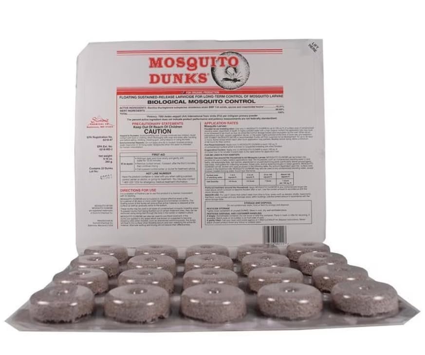 summit Mosquito Dunks 10 Packs of 20 Dunks (200 total) - Walmart.com