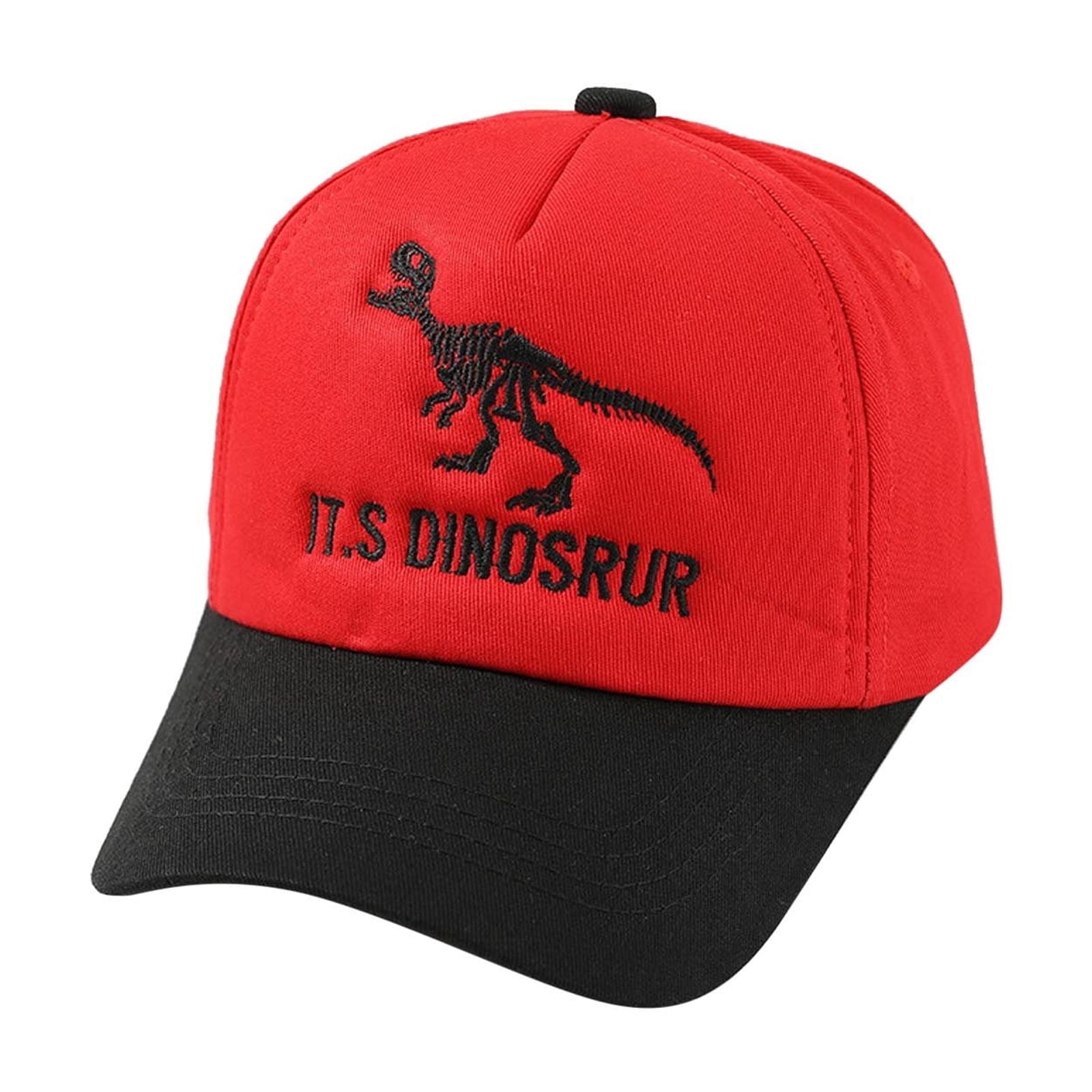 sun hats kids dinosaur letter baseball cap kids embroidered color ...
