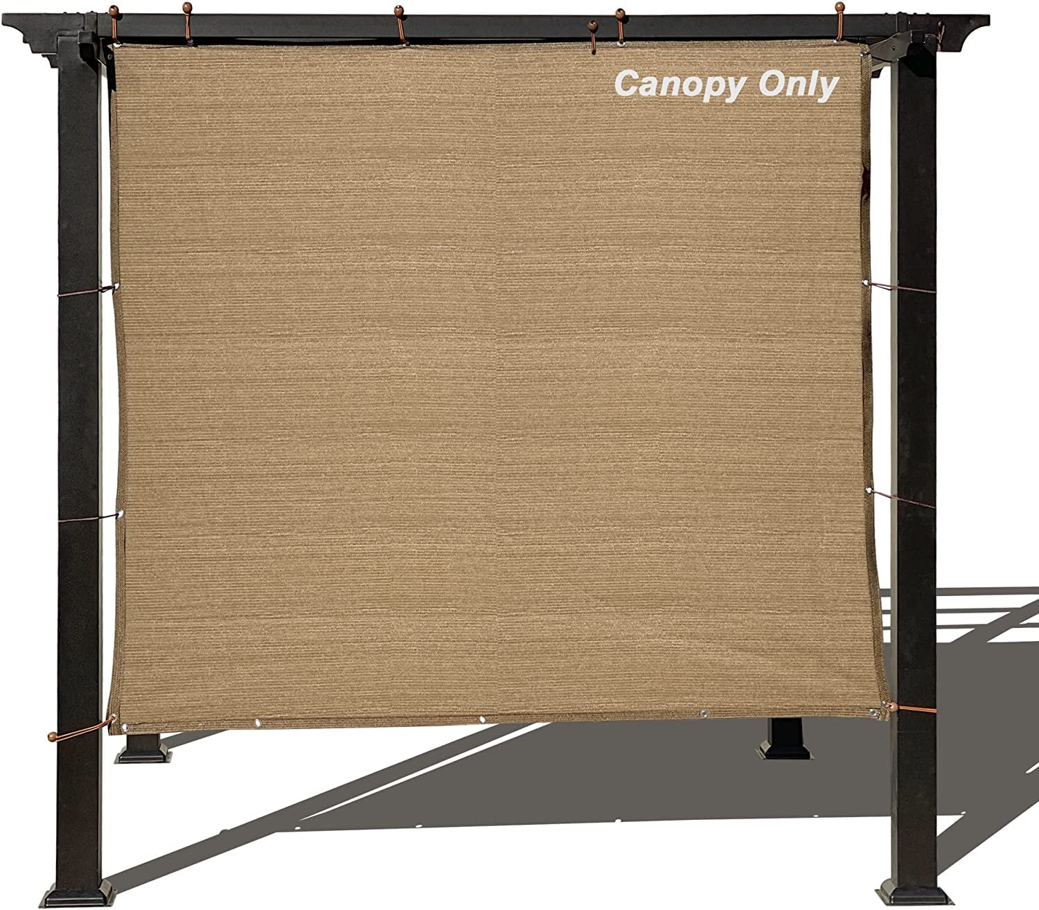 **sun shade panel privacy screen with grommets on 4 sides for outdoor ...