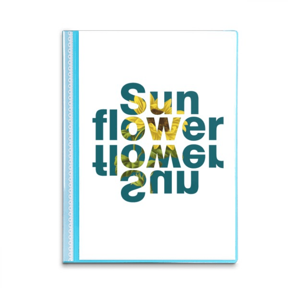 sun sunflower flowers Book Sheet Protectors Portfolio Binder Folder ...
