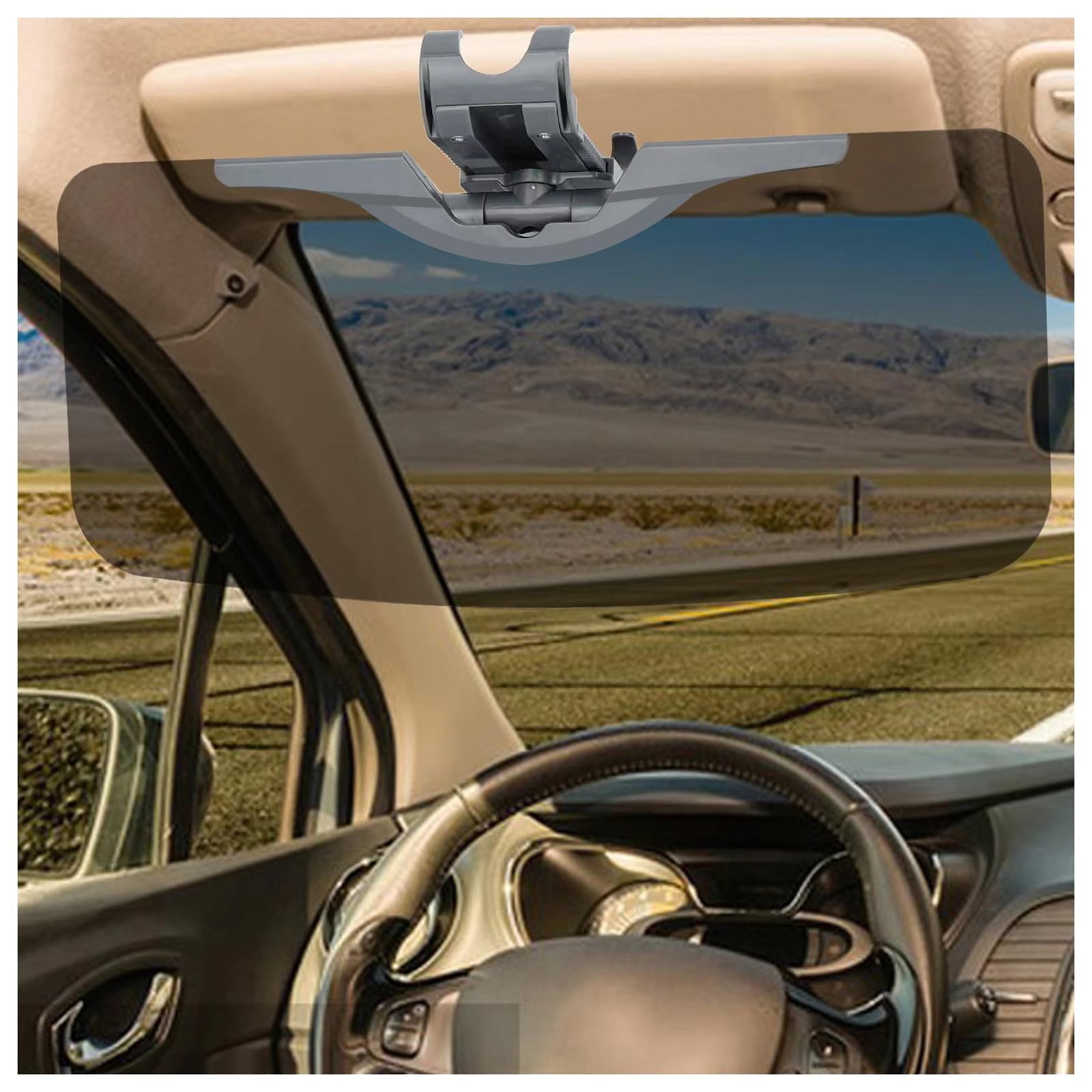 sun visor extender for car,HD wear-Resistant PC Lens，Anti- Polarized ...