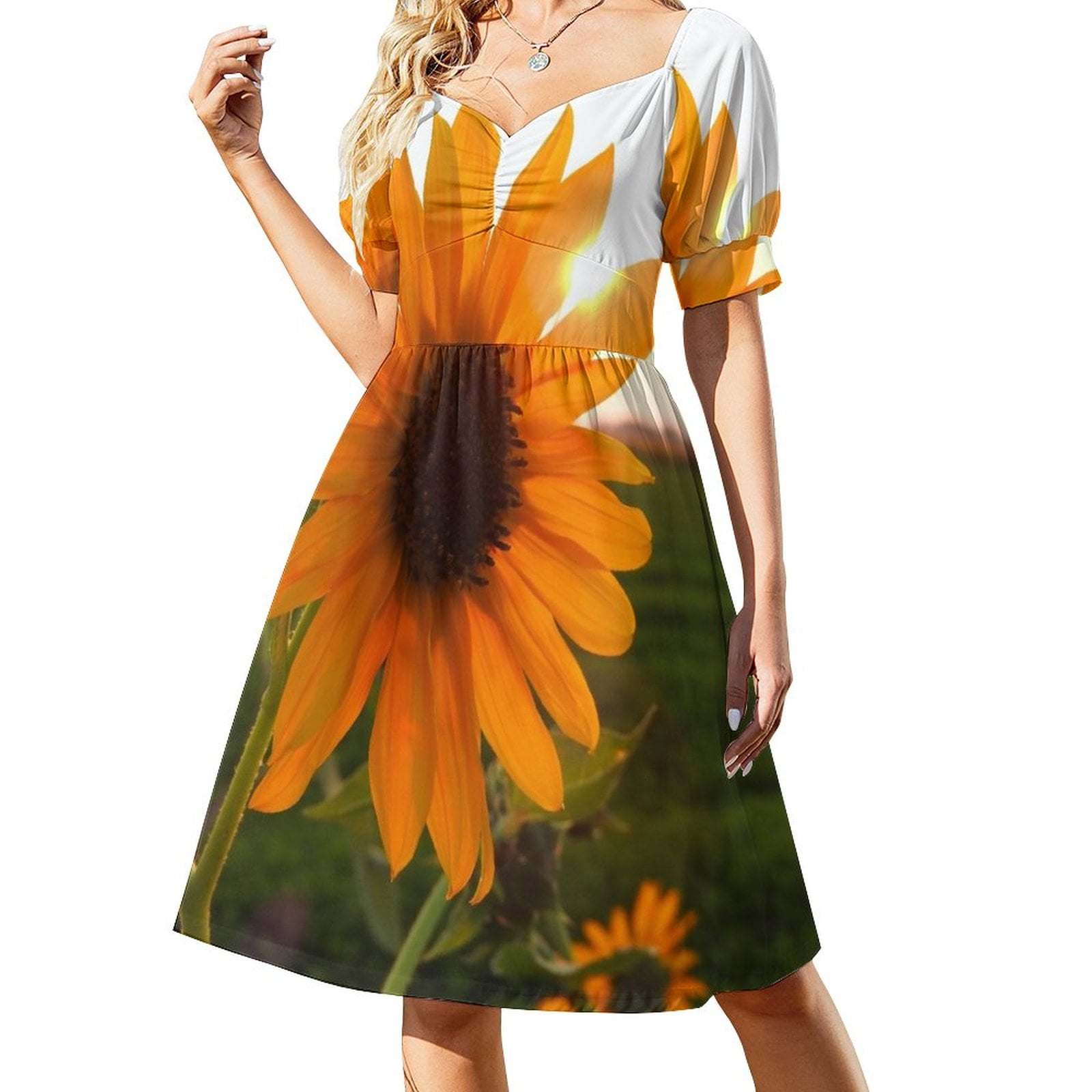 sunflower and the sun Dress chic and elegant woman dress summer outfits ...