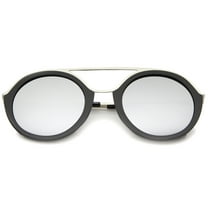 sunglassLA Unisex High Fashion Translucent Frame Stepped Temple Two ...