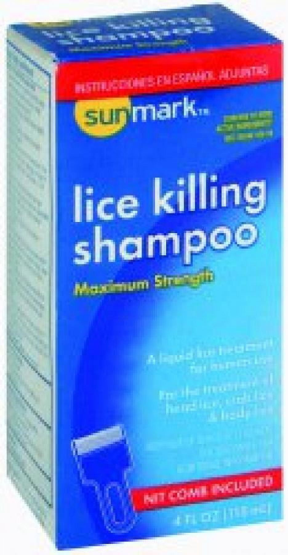 sunmark Lice Shampoo, 4 oz, 1 Count - Walmart.com